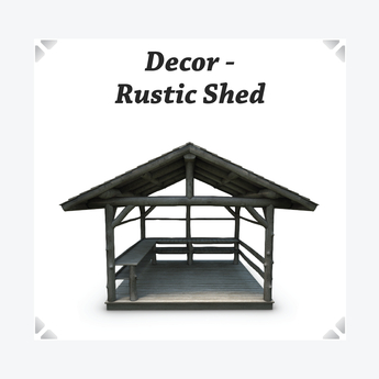 Second Life Marketplace - [OCD] DFS Decor - Rustic Shed Texture